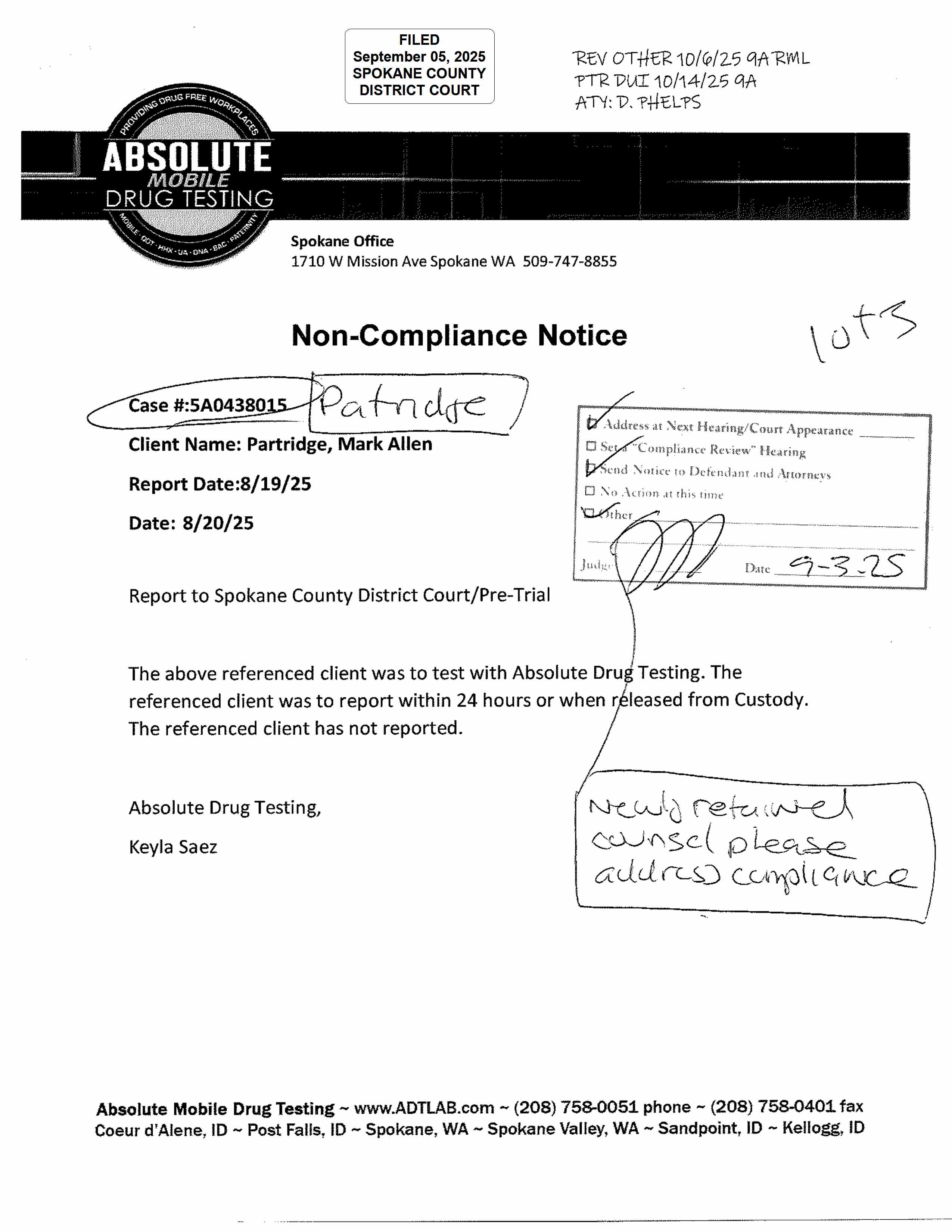Spokane County Court Viewer